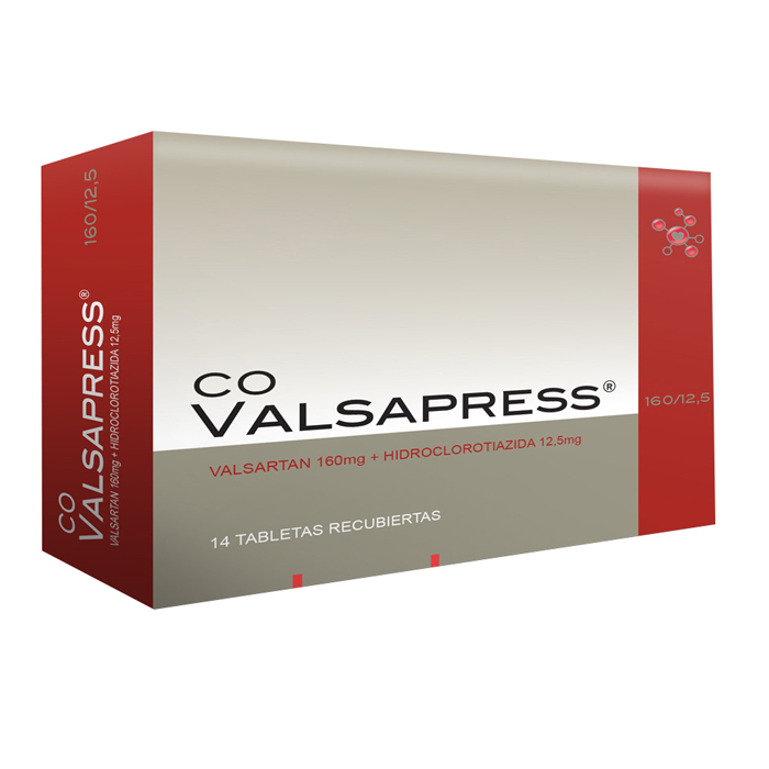 Co-Valsapress 160+12,5 - Eurofarma