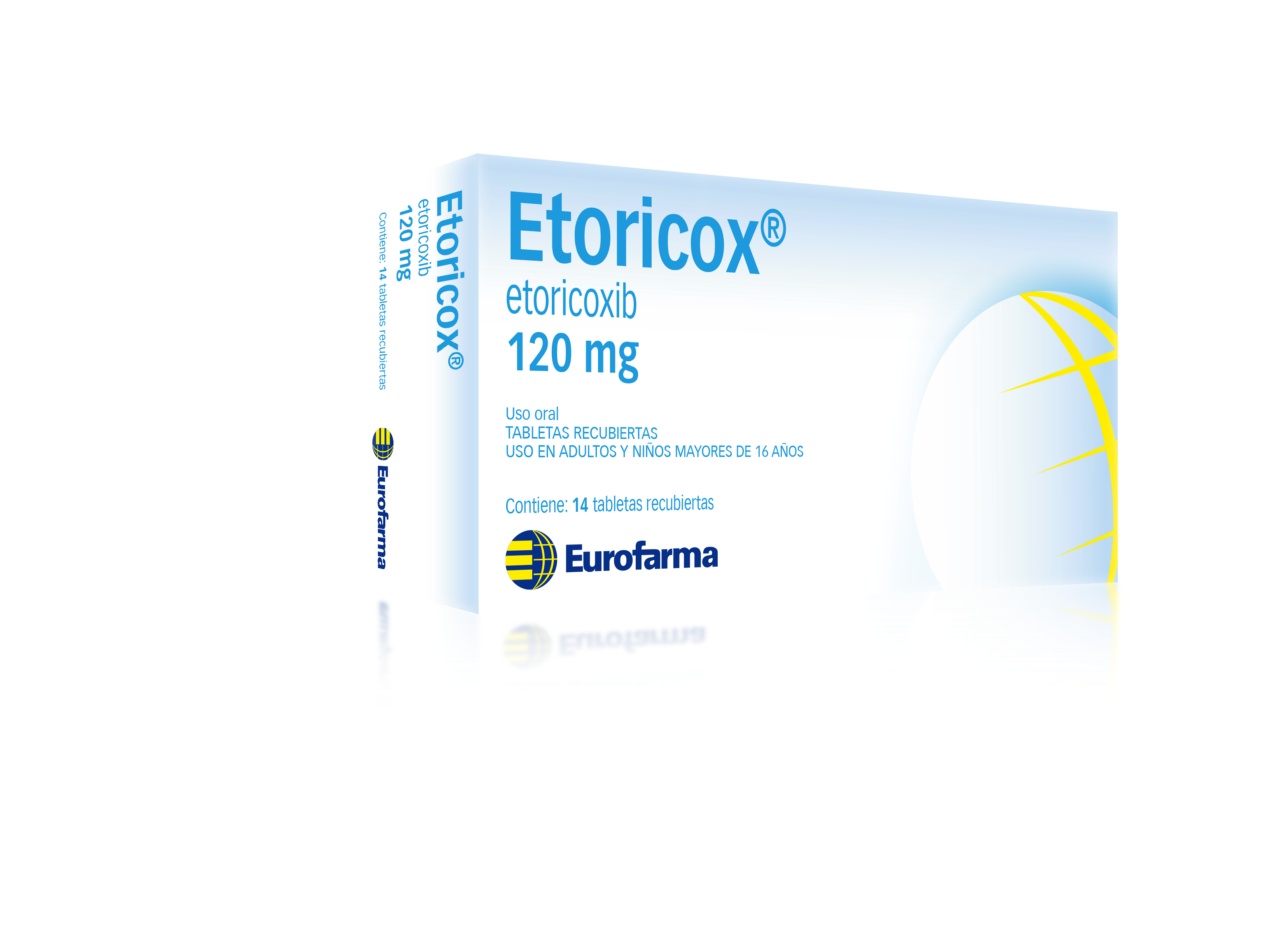 Etoricox 120mg - Eurofarma